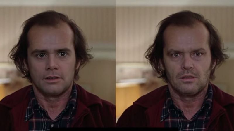 El impresionante "deepfake" de Jim Carrey imitando a Jack Nicholson (y ...