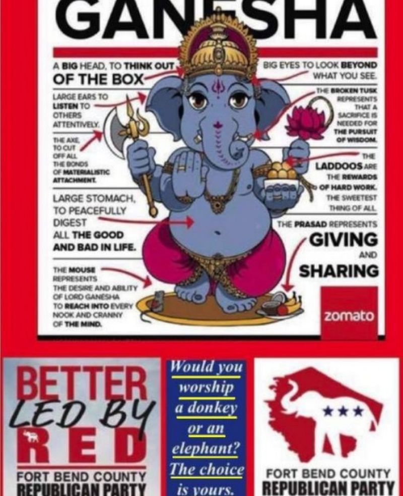 Texas Republicans apologise to Indians for 'offensive' Hindu ad - BBC News