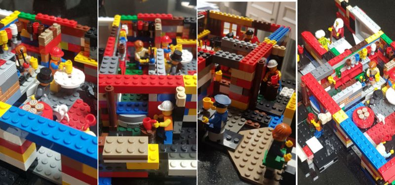 Lockdown Lego: The enthusiasts building mini masterpieces - BBC News
