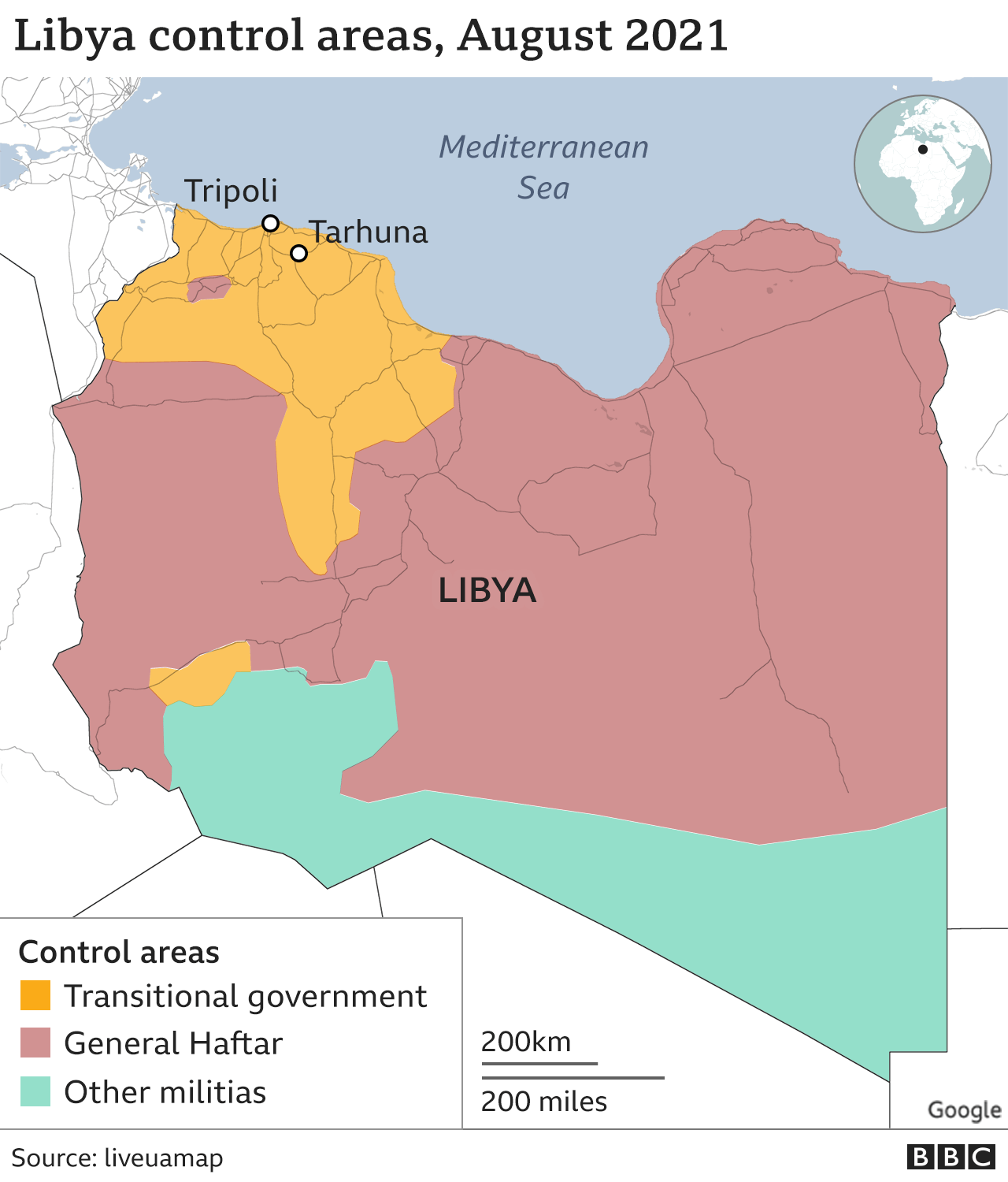 Wagner: Scale of Russian mercenary mission in Libya exposed - BBC News