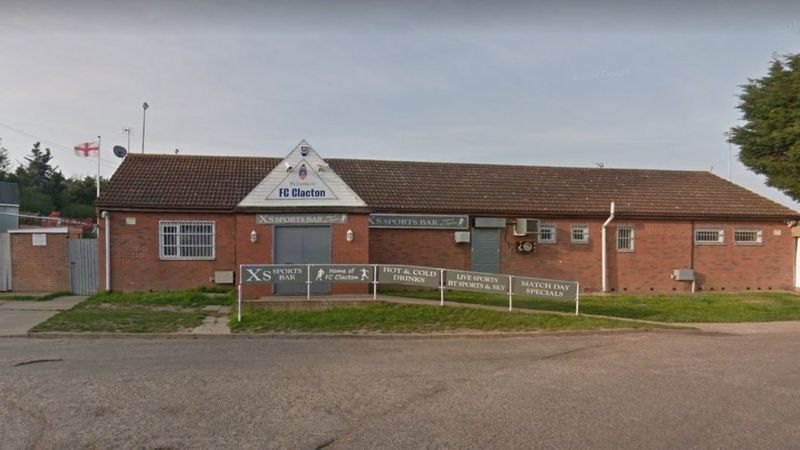 FC Clacton has defibrillator stolen from ground - BBC News