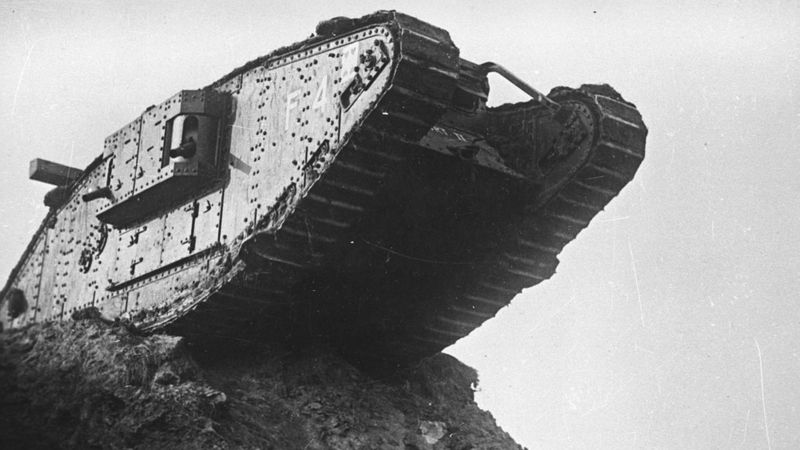 Tank at 100: Baptism of fire, fear and blood - BBC News