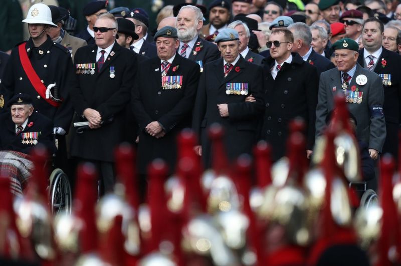 Remembrance Day: In pictures - BBC News
