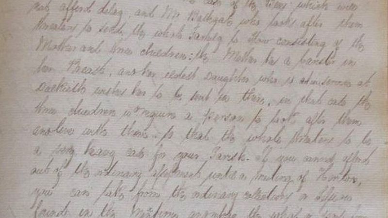 Long lost letters shine new light on 1800s Borders life - BBC News