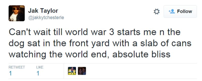 With both alarm and jokes, the term 'World War 3' is spiking online ...