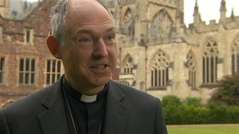 Bishop of Exeter blasts 'remote' cathedral dean - BBC News