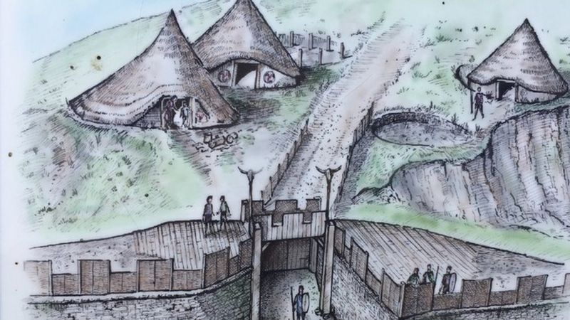 Aberystwyth residents help archaeologists excavate Pen Dinas hillfort ...