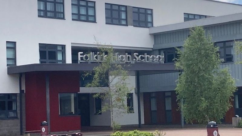 Falkirk High School moves to remote learning after Covid outbreak - BBC ...