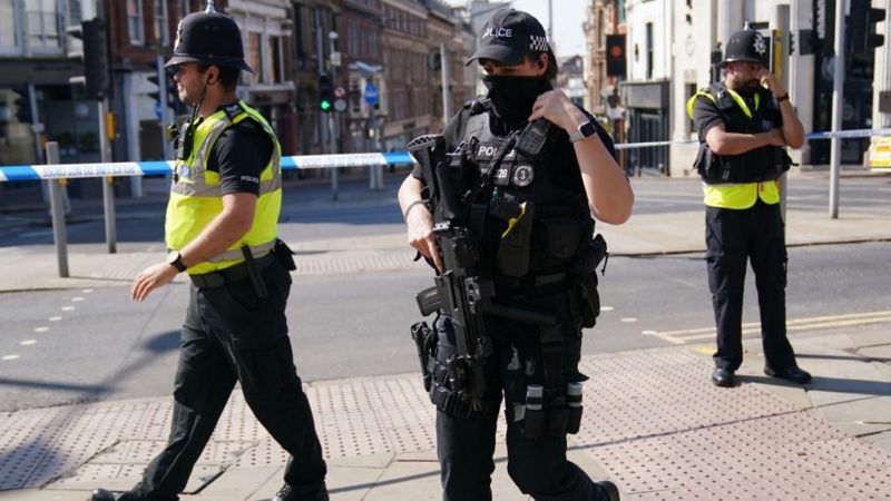 In pictures: Nottingham attack shakes city to core - BBC News