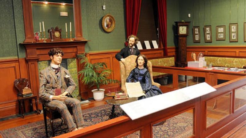 George Eliot's homes in Coventry and beyond - BBC News