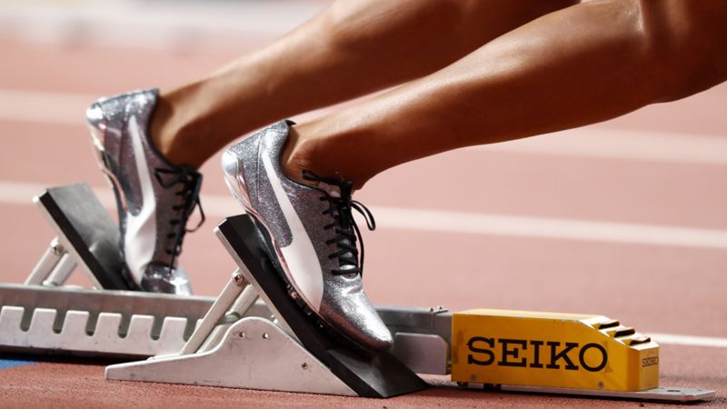 Doha: German women sprinters win limits on intimate close-ups - BBC News