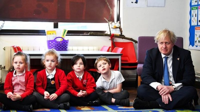 Boris Johnson gets angry about girls' education - BBC News