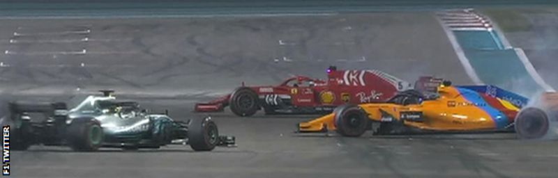 Lewis Hamilton ends season with Abu Dhabi win - BBC Sport