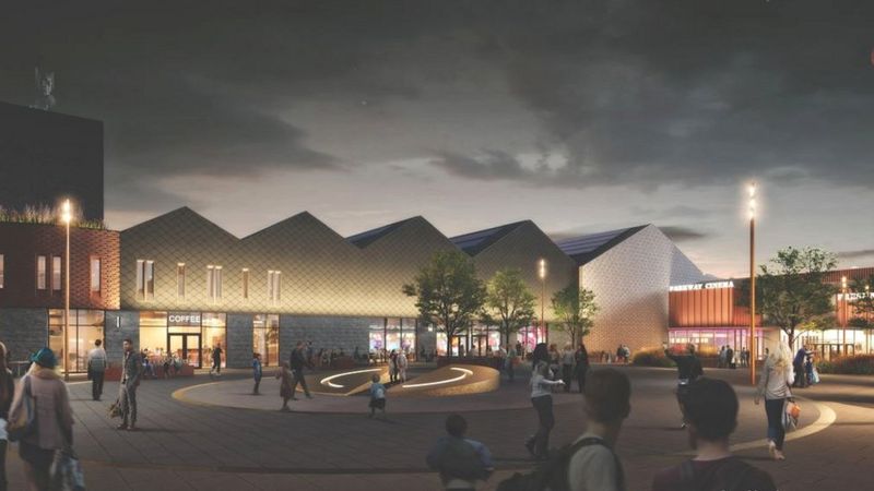 Grimsby shopping centre: Freshney Place revamp plans get go-ahead - BBC ...
