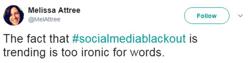 #SocialMediaBlackout: South Africans tweet despite boycott call - BBC News