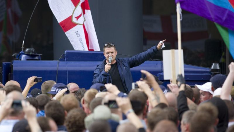Tommy Robinson: The man behind the British version of Pegida - BBC News