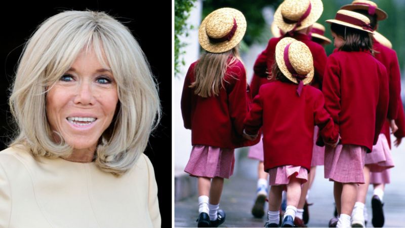 School uniform: Why France first lady Brigitte Macrcon want students to ...