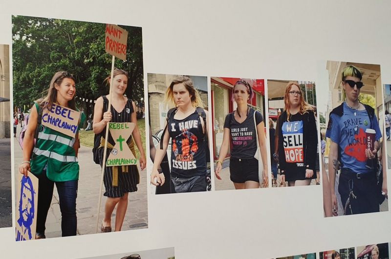 Tribes of Bristol captured in snapshot exhibition - BBC News