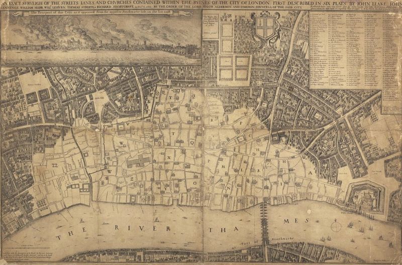 Oldest surviving map of London, from 1633, to go on display - BBC News