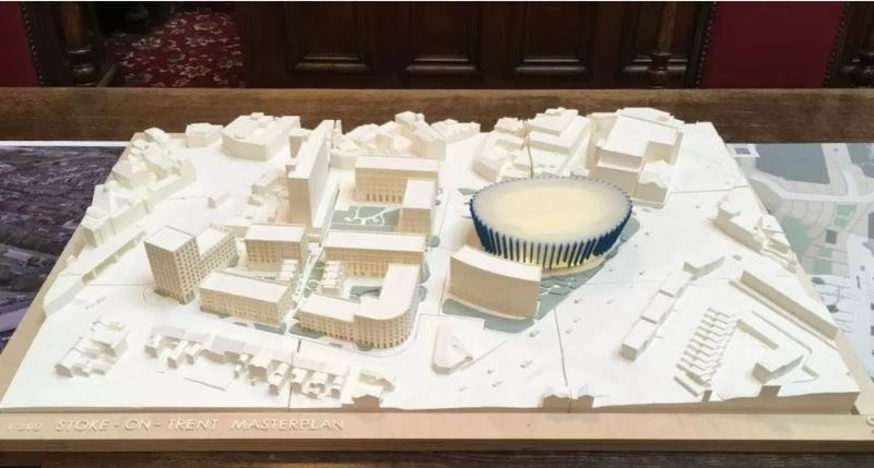 New Stoke-on-Trent arena plans 'not realistic', says council - BBC News