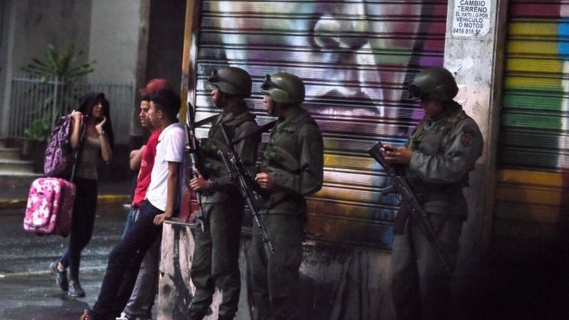 Venezuela President Maduro survives 'drone assassination attempt' - BBC ...