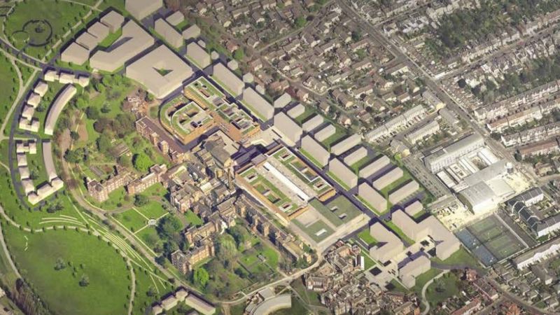 Tooting to get new park on Springfield Hospital site - BBC News