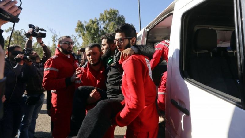 Syria Conflict Rebels Leave Homs Under Truce Bbc News