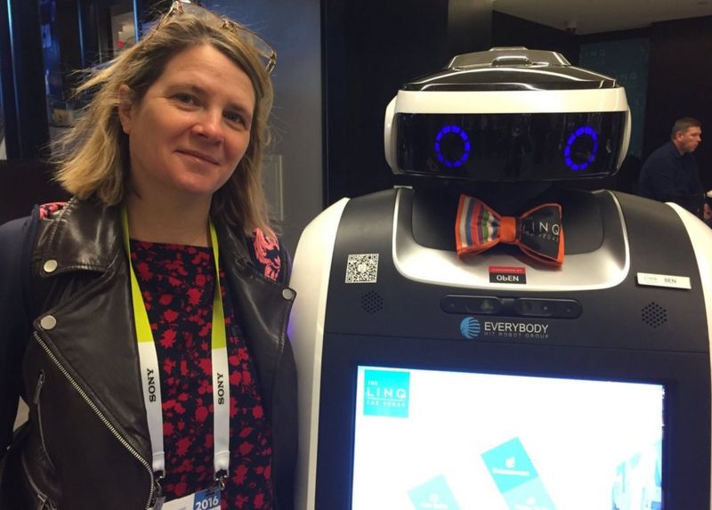 Ces 2016 First Look At New Gadgets On The Show Floors Bbc News