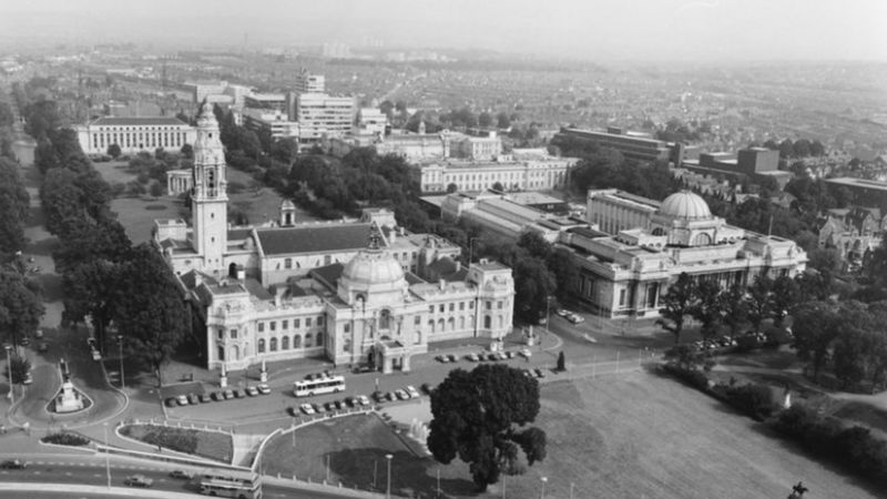 Cardiff then and now: 60 years as capital city of Wales - BBC News