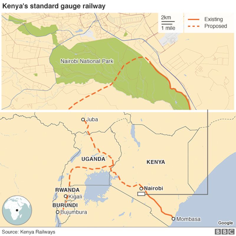 Could Kenya be building another 'lunatic line'? - BBC News