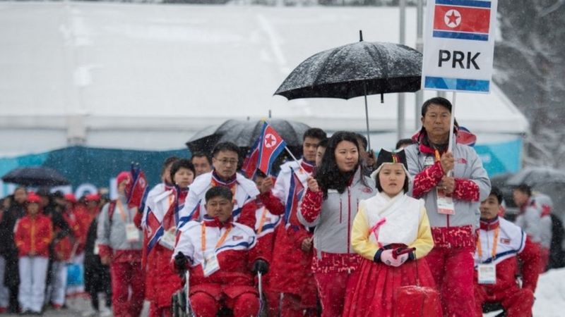 Winter Paralympics in Pyeongchang officially begin with colourful ...