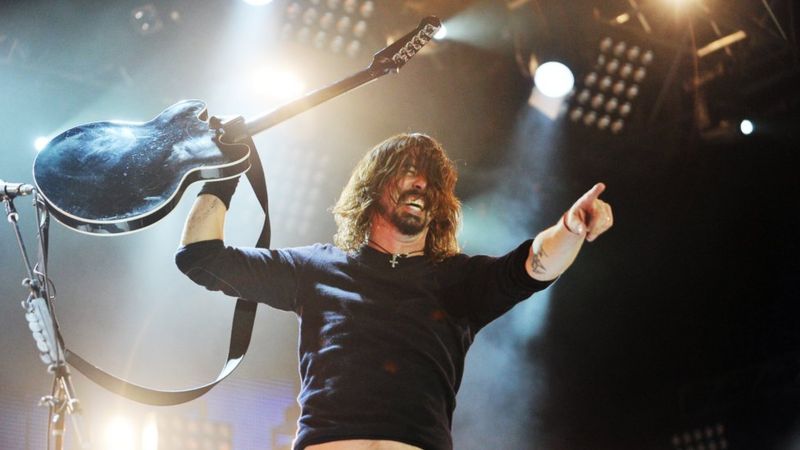 Dave Grohl: My whole life is like an out-of-body experience - BBC News