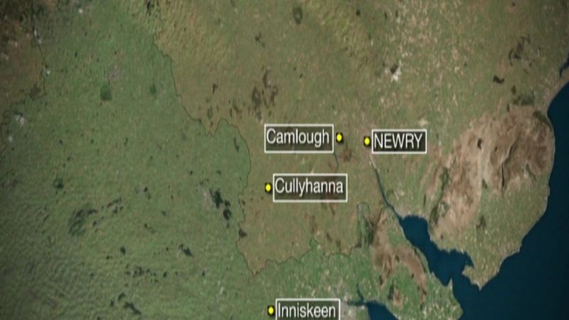 Cullyhanna, County Armagh: Murder bid on policeman after cash raid ...
