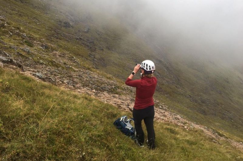 Rucksack found in Glen Etive search for missing walker - BBC News