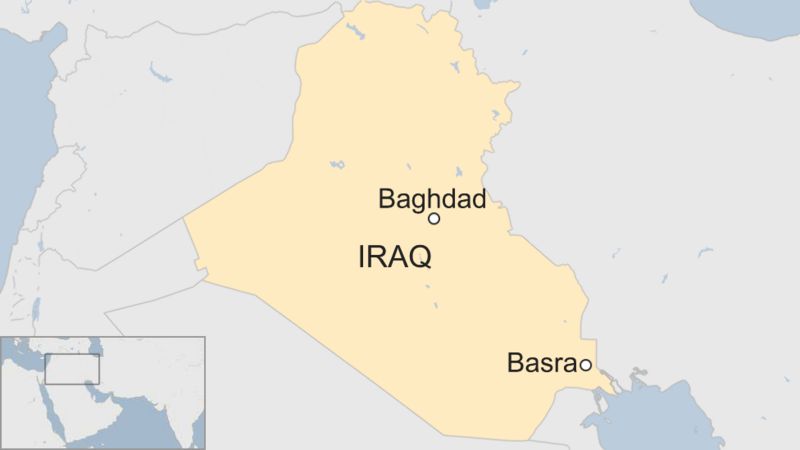 Basra protests: Iraq government buildings torched in new unrest - BBC News