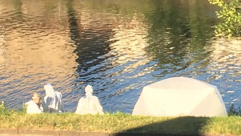Police probe after baby's body found in River Taff, Cardiff - BBC News