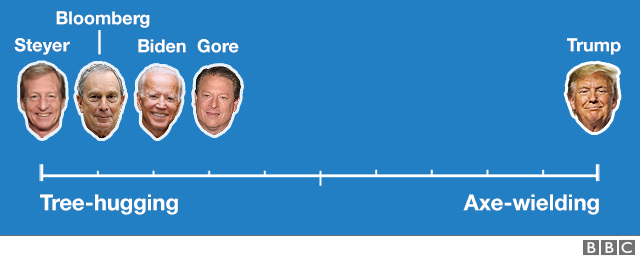 US election: How left-wing is the Democratic field? - BBC News