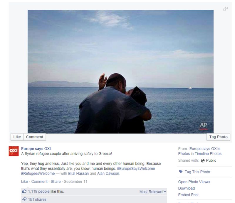 Five 'happy refugees' pictures that went viral - BBC News