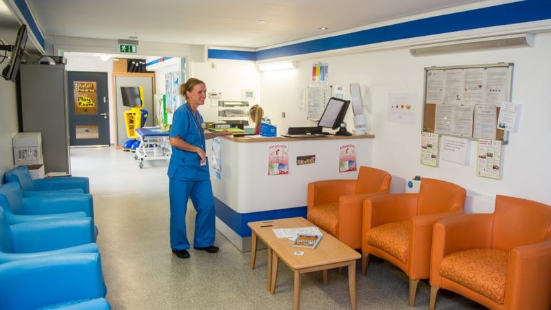 Hours cut at Withybush Hospital's paediatric unit - BBC News