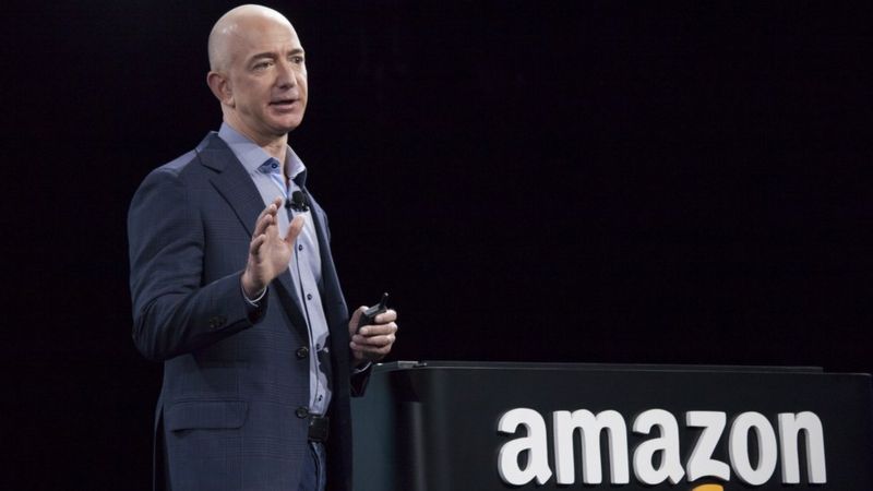 Amazon becomes world's most valuable public company - BBC News