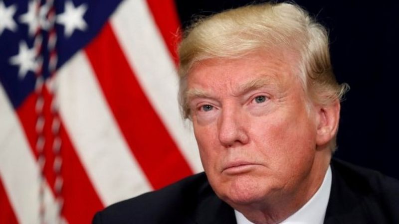 Donald Trump Retweets Far Right Groups Anti Muslim Videos Bbc News