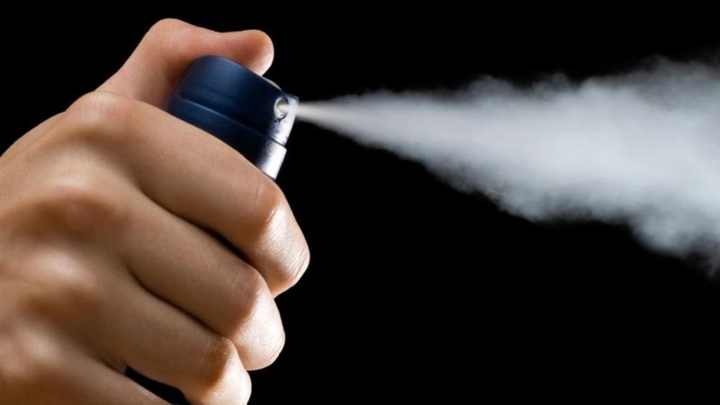 School bans spray deodorant after false fire alarms - BBC News