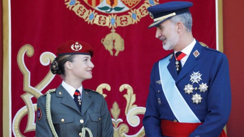 Princess Leonor of Spain's royal profile rises as she turns 18 - BBC News