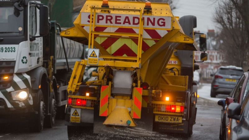 Gritters: Which is your favourite gritter name? - BBC Newsround