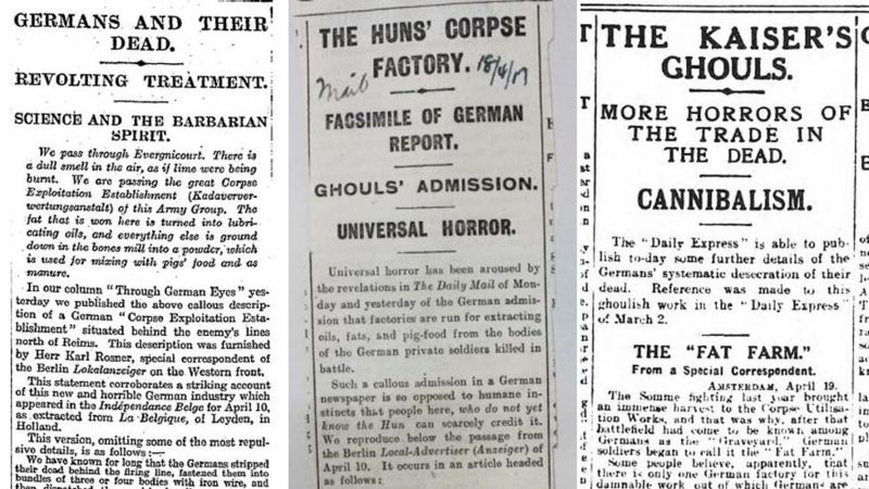 The corpse factory and the birth of fake news - BBC News