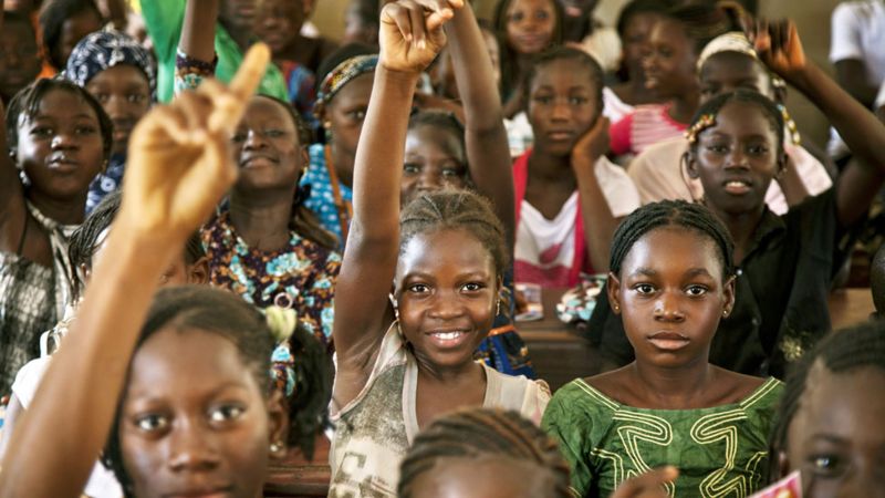 'In school, but learning nothing' - BBC News