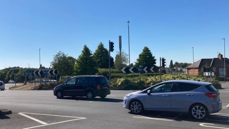 Activists call for renaming of Pork Pie Roundabout in Leicester - BBC News