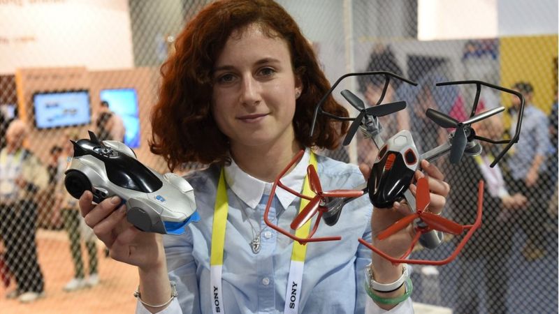 Ces 2016 First Look At New Gadgets On The Show Floors Bbc News