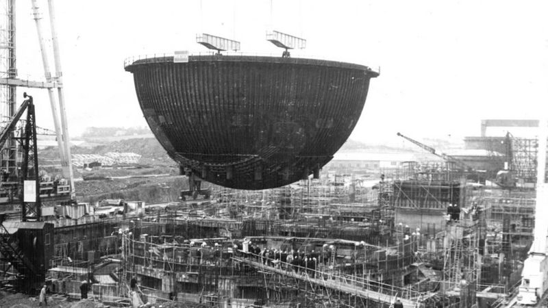 Wylfa in pictures: Nuclear station over 50 years - BBC News