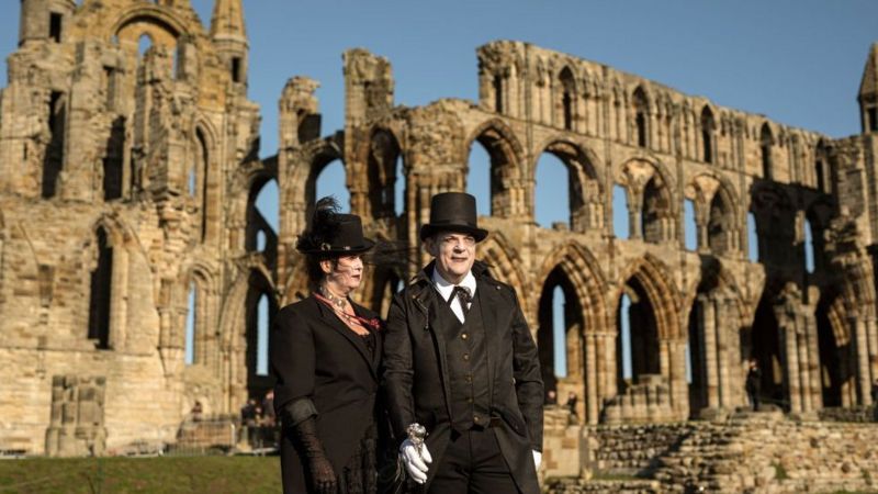 Whitby Goth Weekend celebrations under way - BBC News